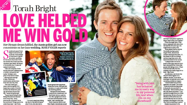 Torah Bright: Love helped me win gold!