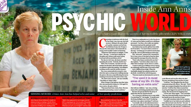 Inside Ann Ann's psychic world