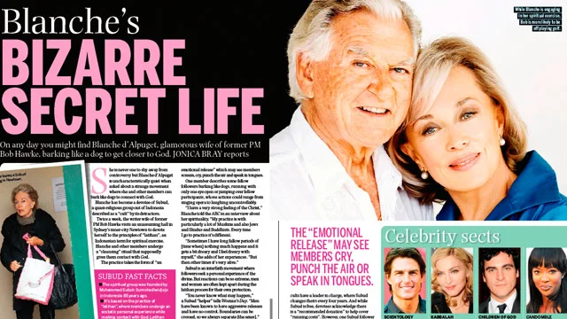 Blanche's bizarre secret life