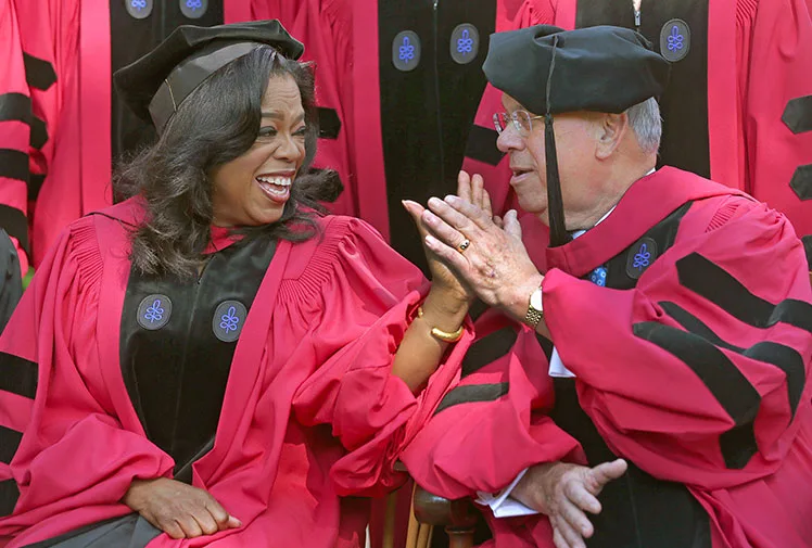 Oprah honoured by Harvard