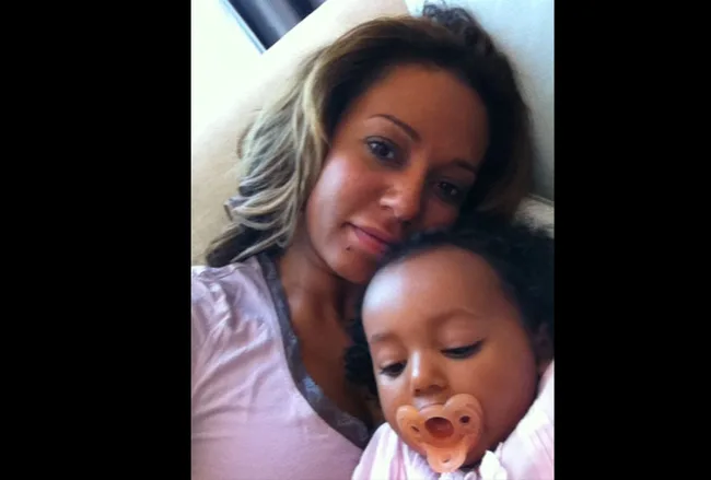 Mel B steps out with baby Madison