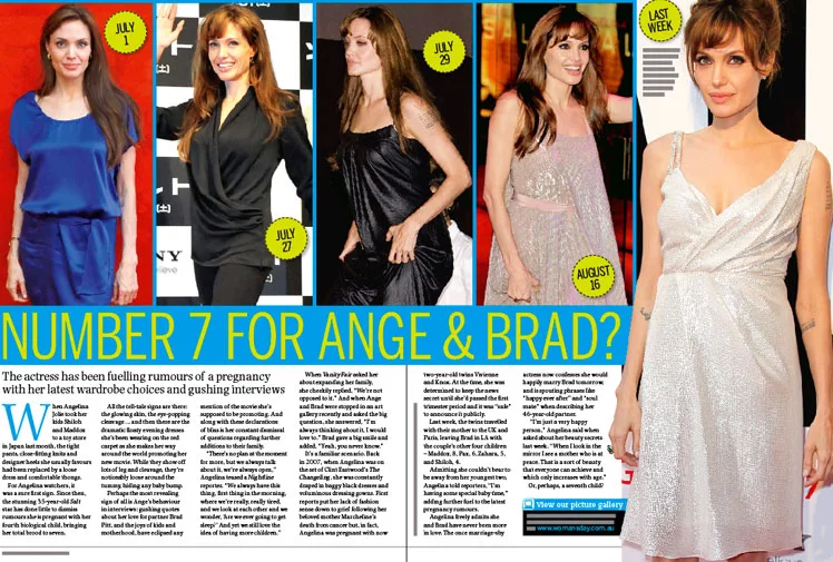 Baby number 7 for Ange?
