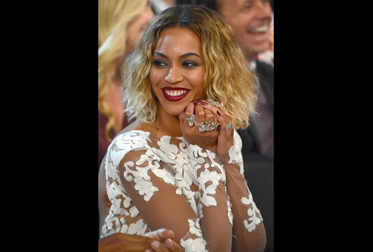 Beyonce's $10m diamond outfit