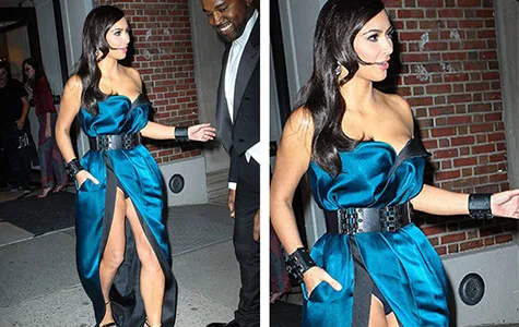 Oops! Kim Kardashian accidentally flashes her underwear! | Now To Love