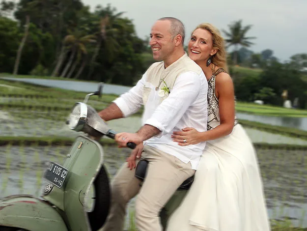 Jane Allsop's beautiful Bali wedding