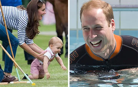 Prince George: future Olympic Swimmer?