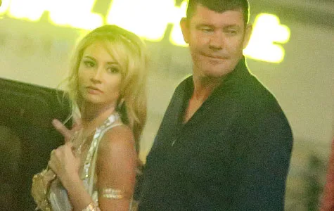 James Packer moves on with younger model and Leo as his wingman