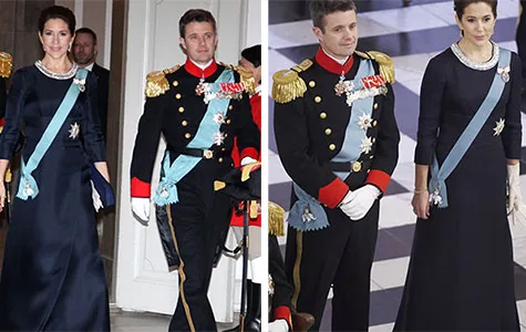 Princess Mary begins the New Year looking stunning