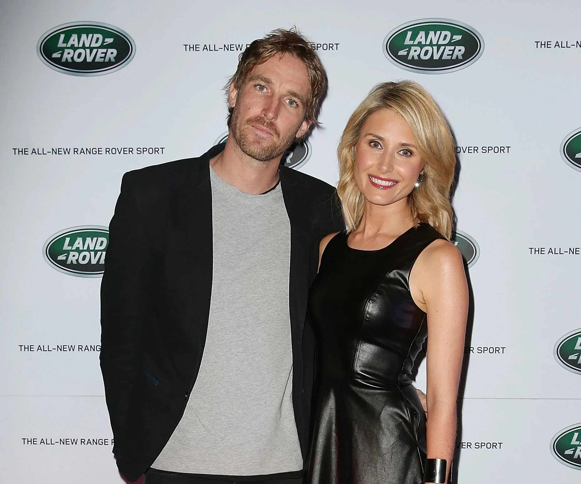 Weather presenter Magdalena Roze and her TV chef fiancé Darren ...