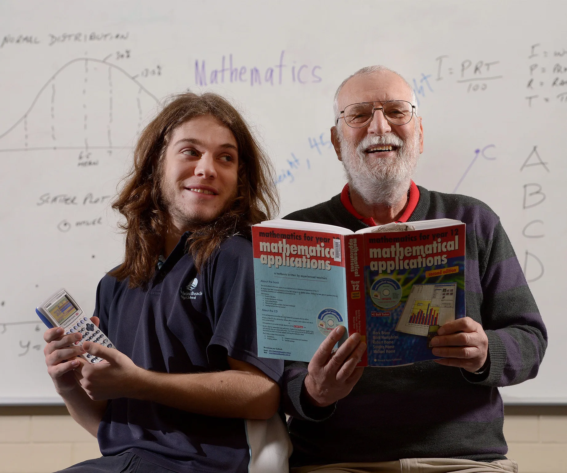 Aussie grandpa Steve Reisinger returns to school