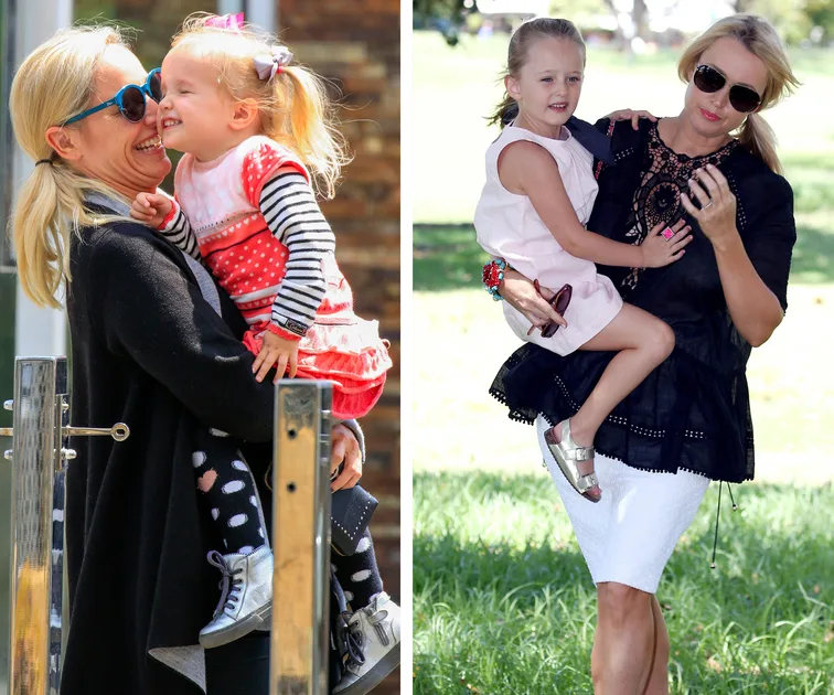 Cute mother daughter duos