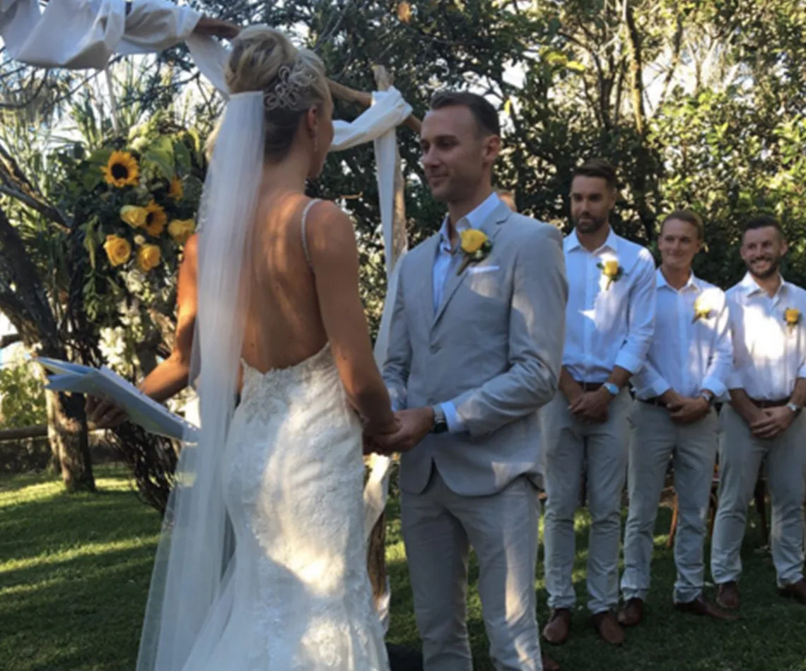 Morgan Kenny marries Ryan Gruell