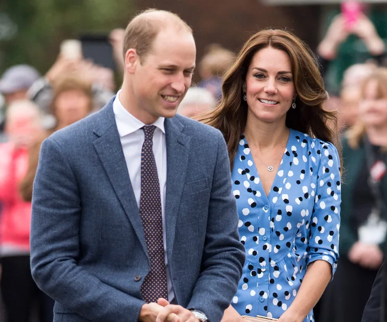 Prince William rescues a dignitary who took a tumble