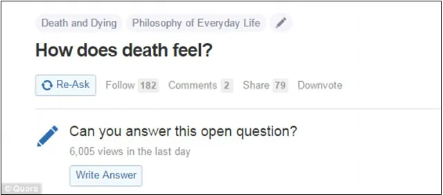 What dying really feels like