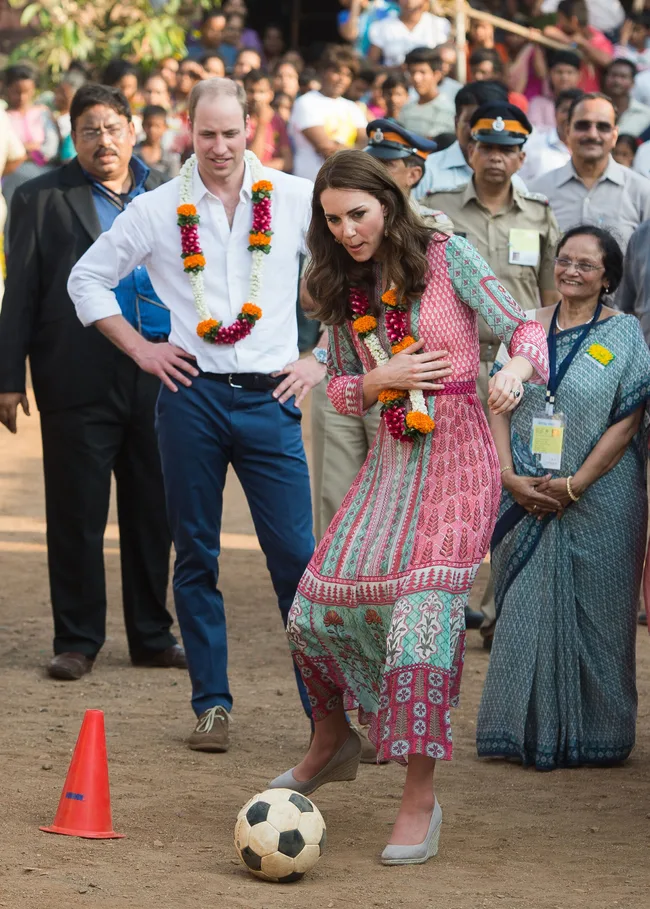 Kate’s silly side shines through