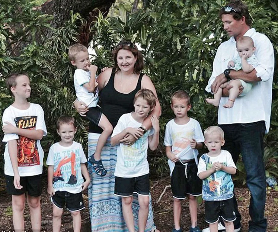 I’m an Aussie Octomum - eight sons... and counting!