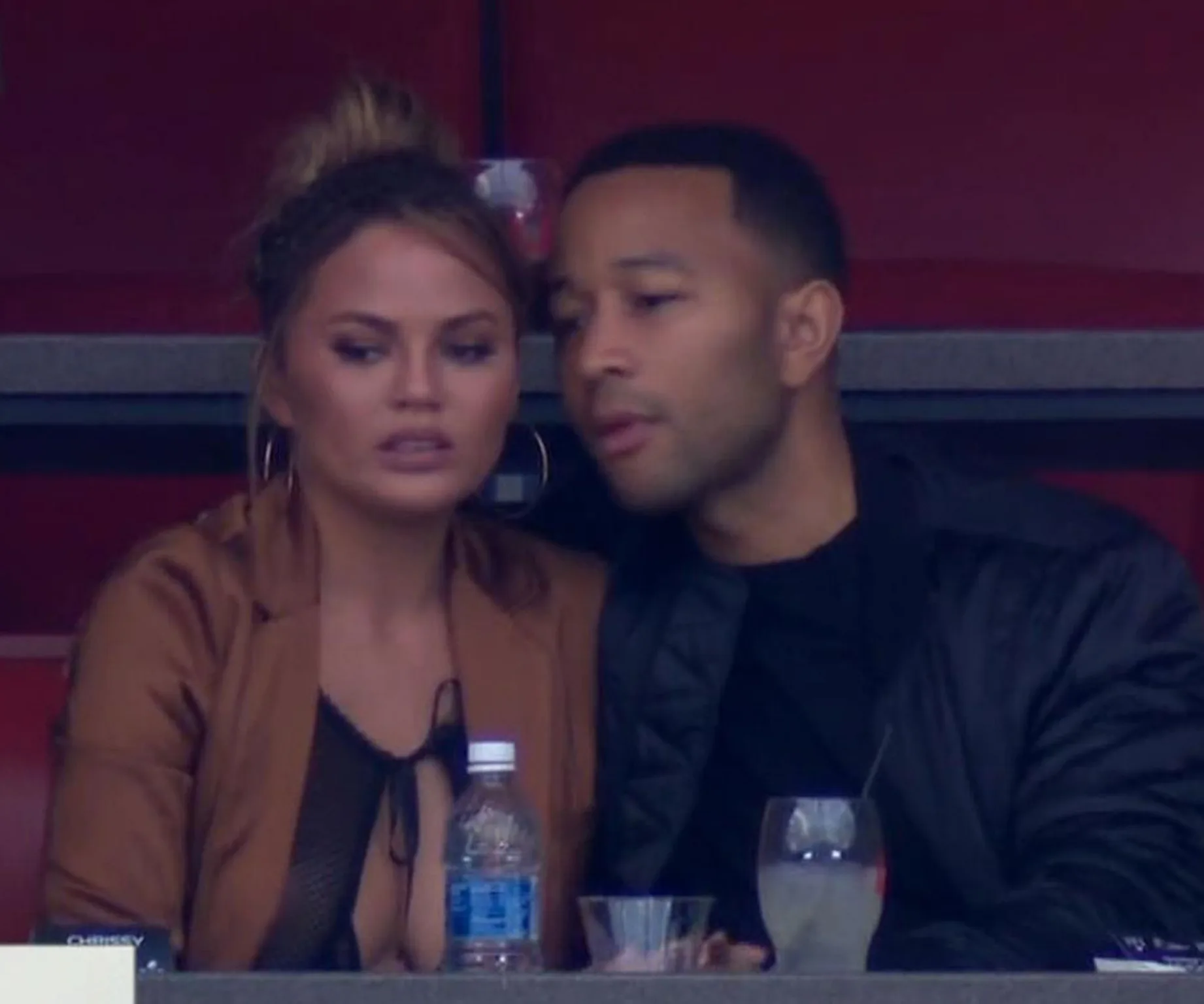 Chrissy Teigen responds to her Super Bowl nip slip