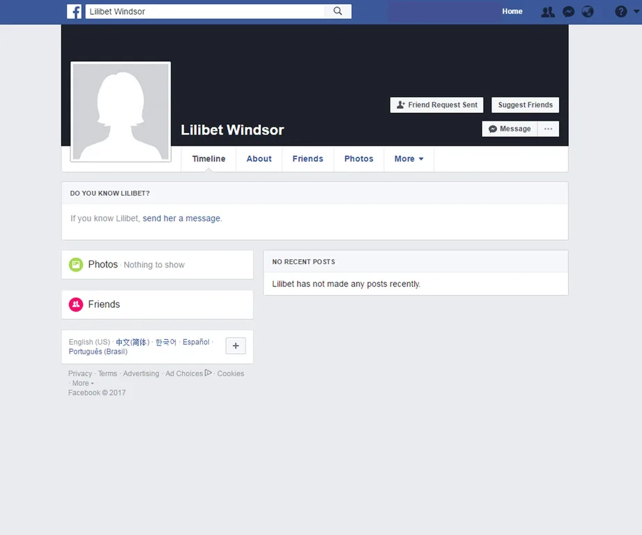 Queen Elizabeth has a secret Facebook account