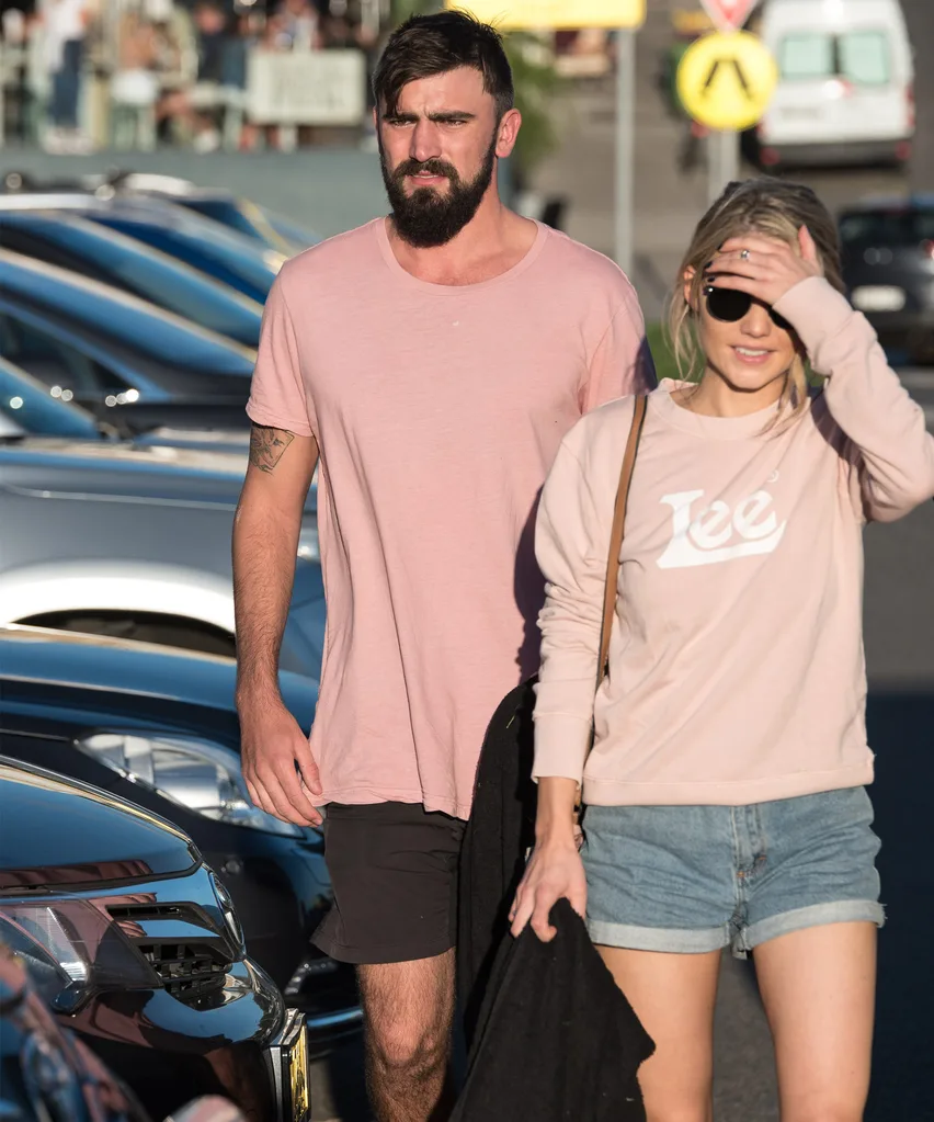 Sam Frost steps out with Dave Bashford