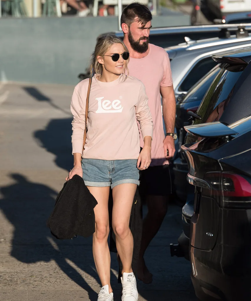 Sam Frost steps out with Dave Bashford