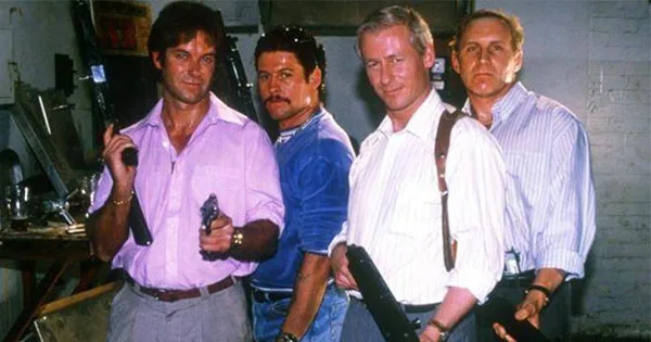 Famous faces from the original Blue Murder series