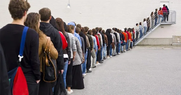 world's longest ever queue