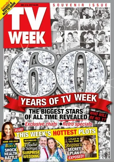 TV WEEK iconic covers through the years
