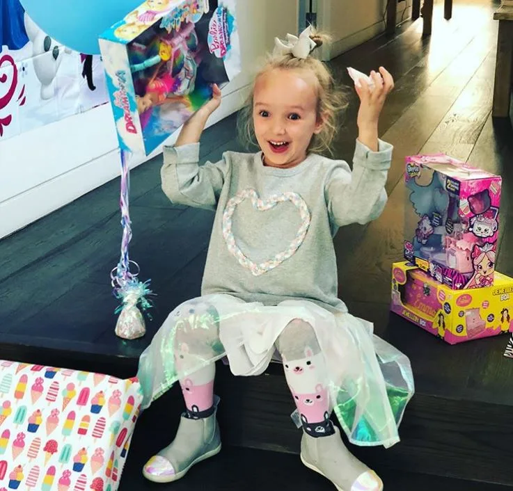 FiFi Box's daughter Trixie Belle has turned five