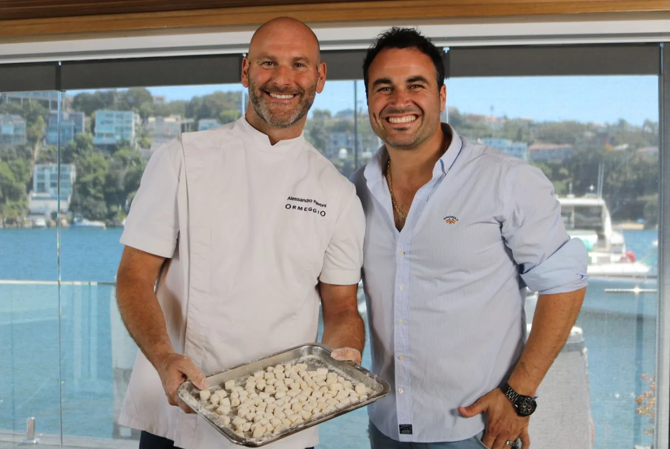 Alessandro Pavoni Gnocchi with Miguel's Pesto