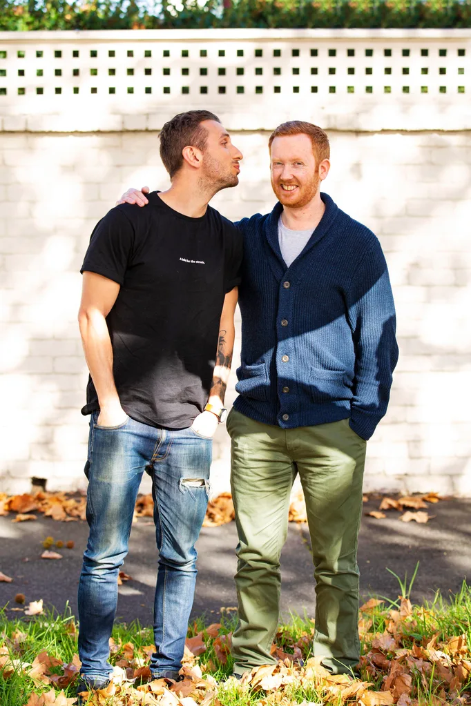 Roomates Tommy Little and Luke McGregor on his Logies nomination