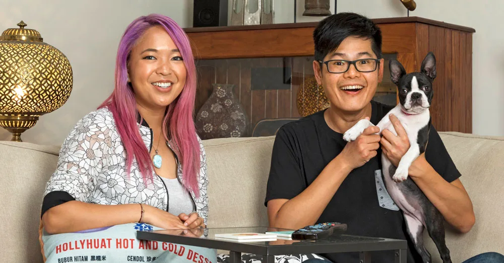 Meet the new Gogglebox Australia family: Leanne and Tim