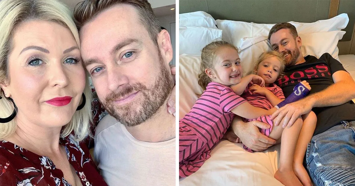 Grant Denyer checking in to hospital following DWTS finale