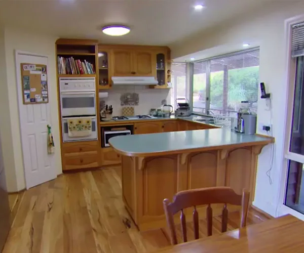 House Rules: Mikaela and Eliza's home before and after