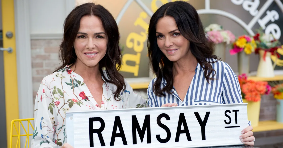 The infamous Blakeney Twins return to Neighbours