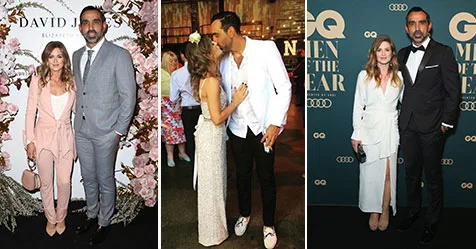 Who is Adam Goodes' wife Natalie Croker?