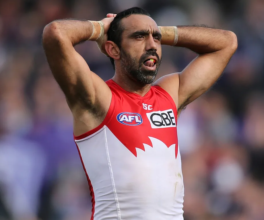 Watch the exact moment Adam Goodes was called an ape by a 13-year-old girl