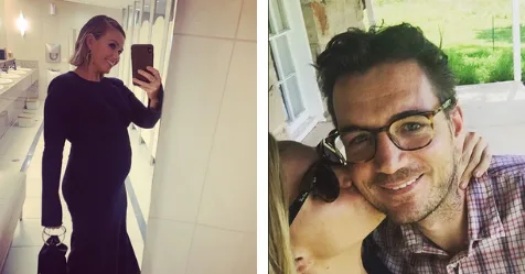 Edwina Bartholomew gives birth to first child