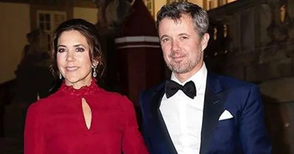 Princess Mary stuns in a red dress for dinner date with Frederik
