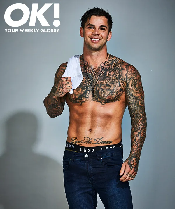 The top seven Bachelorette boys get wet and wild in steamy new shoot