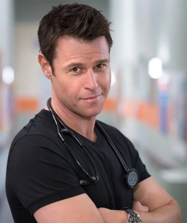 Rodger Corser talks his shirtless scenes in Doctor Doctor