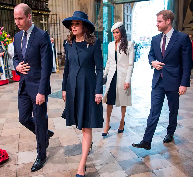 Royal Fab four to attend Commonwealth Day Service together ahead of exit