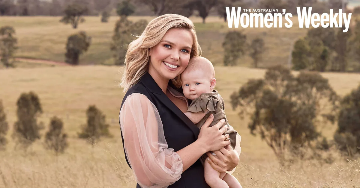 Edwina Bartholomew and baby star in new photoshoot