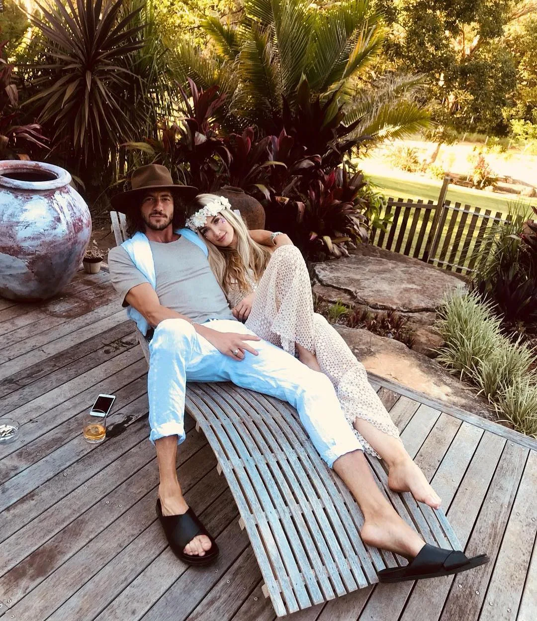 Who is Delta Goodrem's fiancé Matthew Copley?