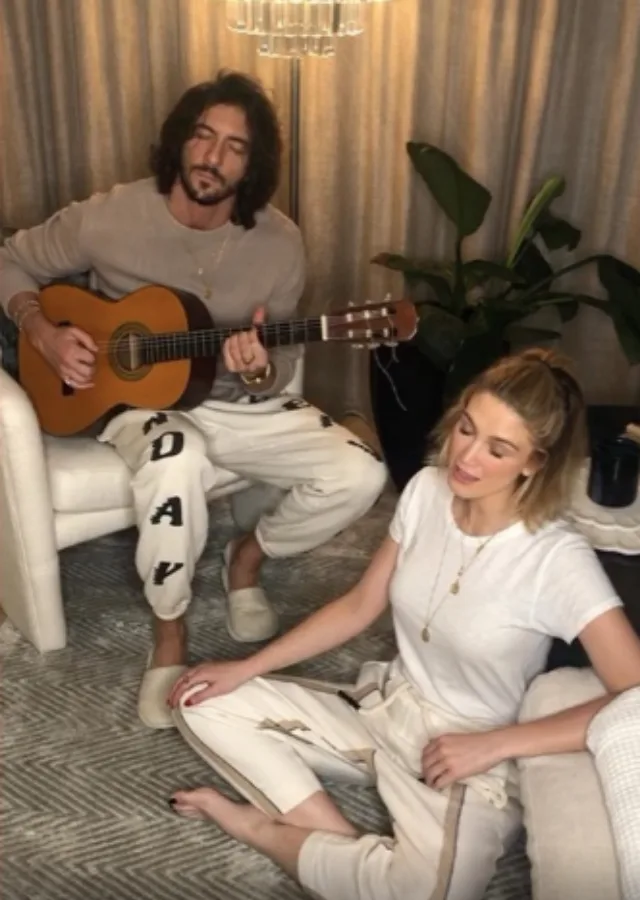 Who is Delta Goodrem's fiancé Matthew Copley?