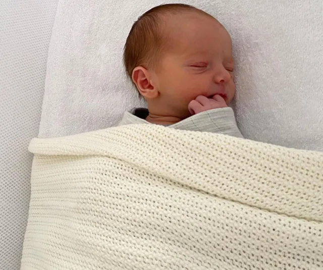 Offspring star Richard Davies has welcomed his first child!