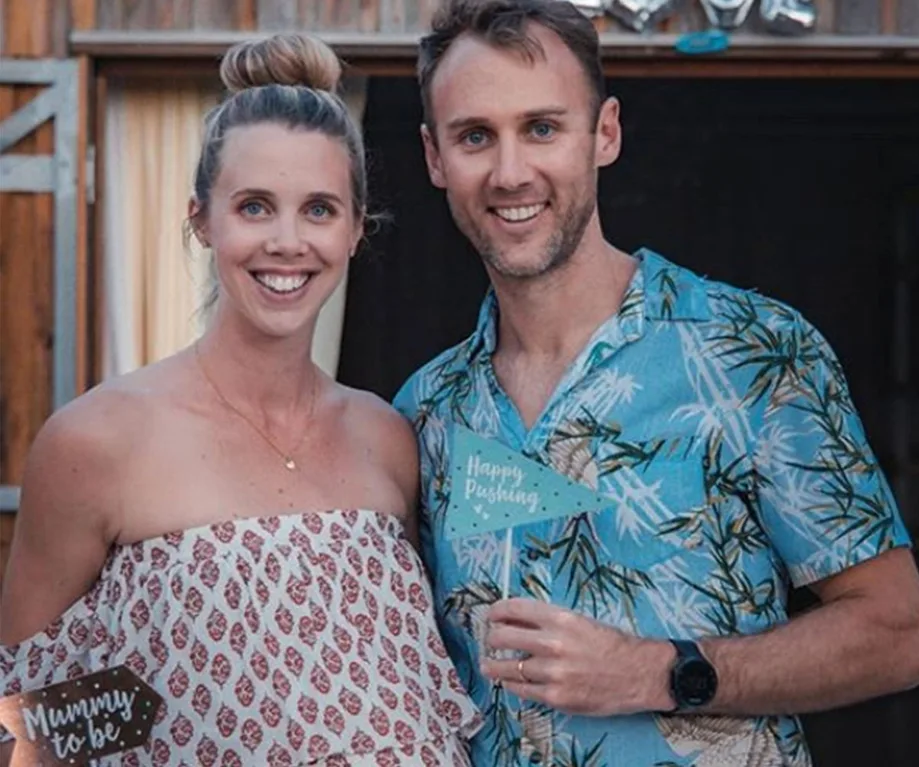 Morgan Kenny's husband's touching message for his pregnant wife
