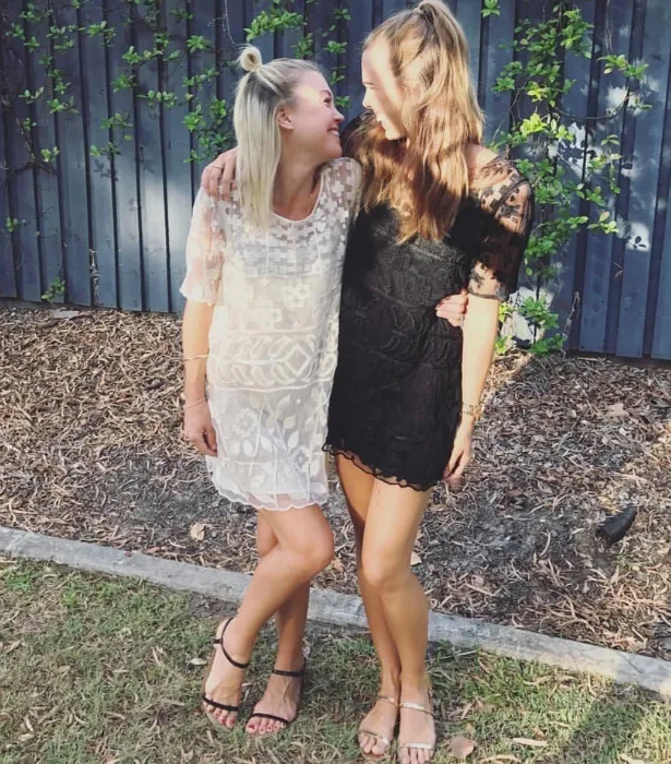 Fifi Box shares a sweet message to Morgan Gruell cradling baby Taj