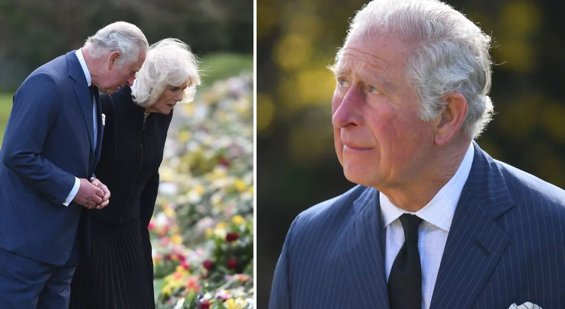 Prince Charles's emotional appearance after Prince Philip's death