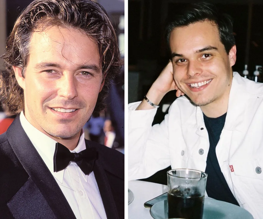 Cameron Daddo's touching tribute to his lookalike son River