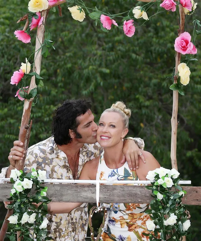 Lisa Curry & Mark Tabone's sweet romance in pictures